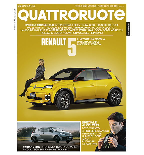 Quattroruote N. 0834 Febbraio 2025 - shopED - Editoriale Domus